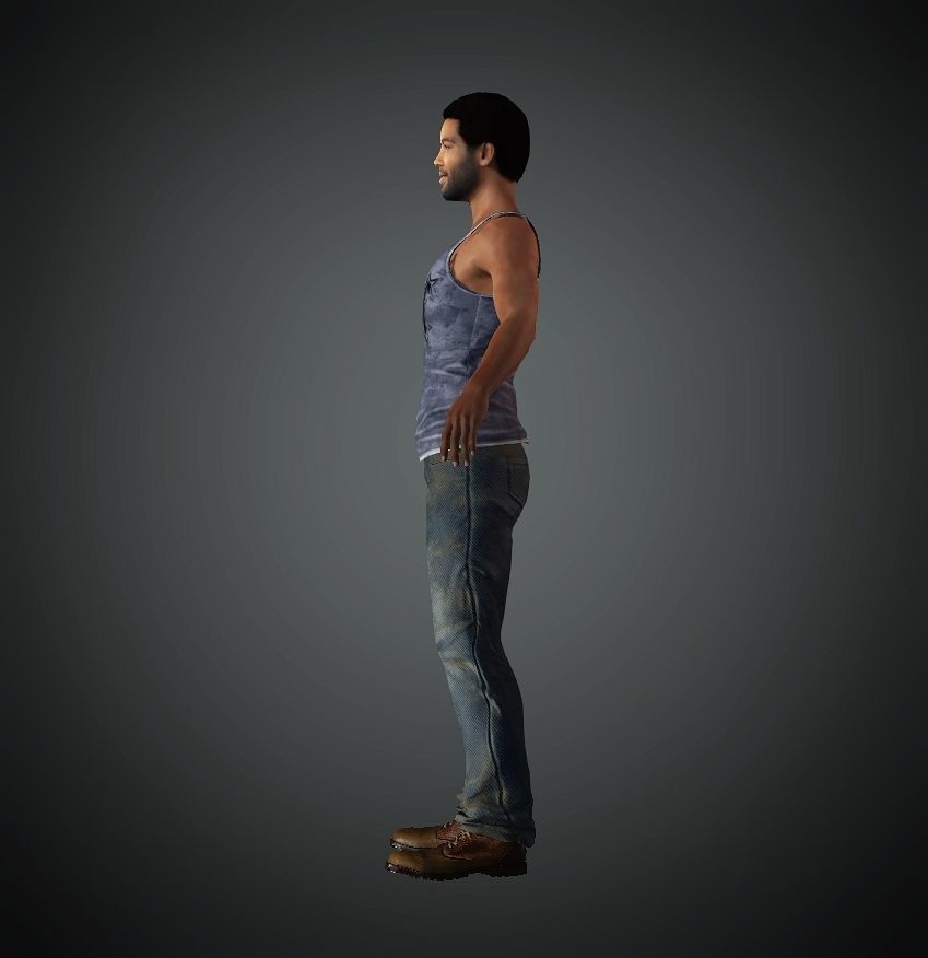 Unity Digital Human HS003 free 3D model animated rigged | CGTrader