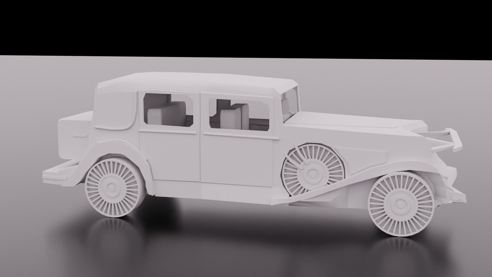 1900s Car Model Game Ready Free Viktig Games free 3D model | CGTrader