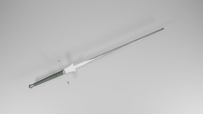 3D model Training longsword VR / AR / low-poly | CGTrader