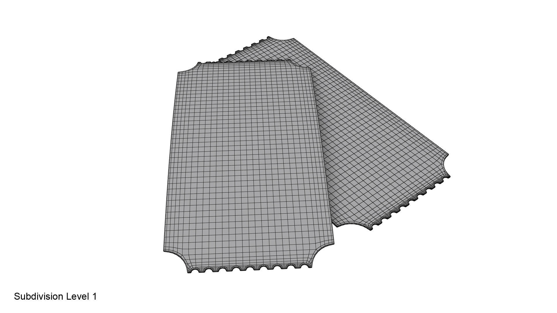 Golden ticket 3D model | CGTrader