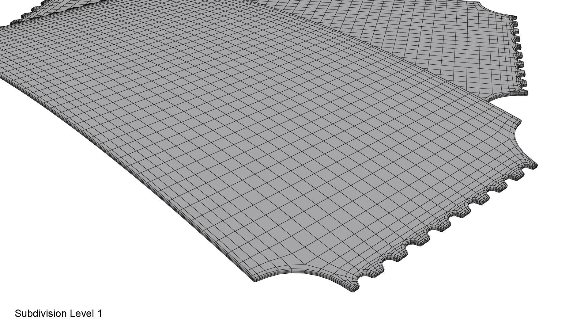 Golden ticket 3D model | CGTrader