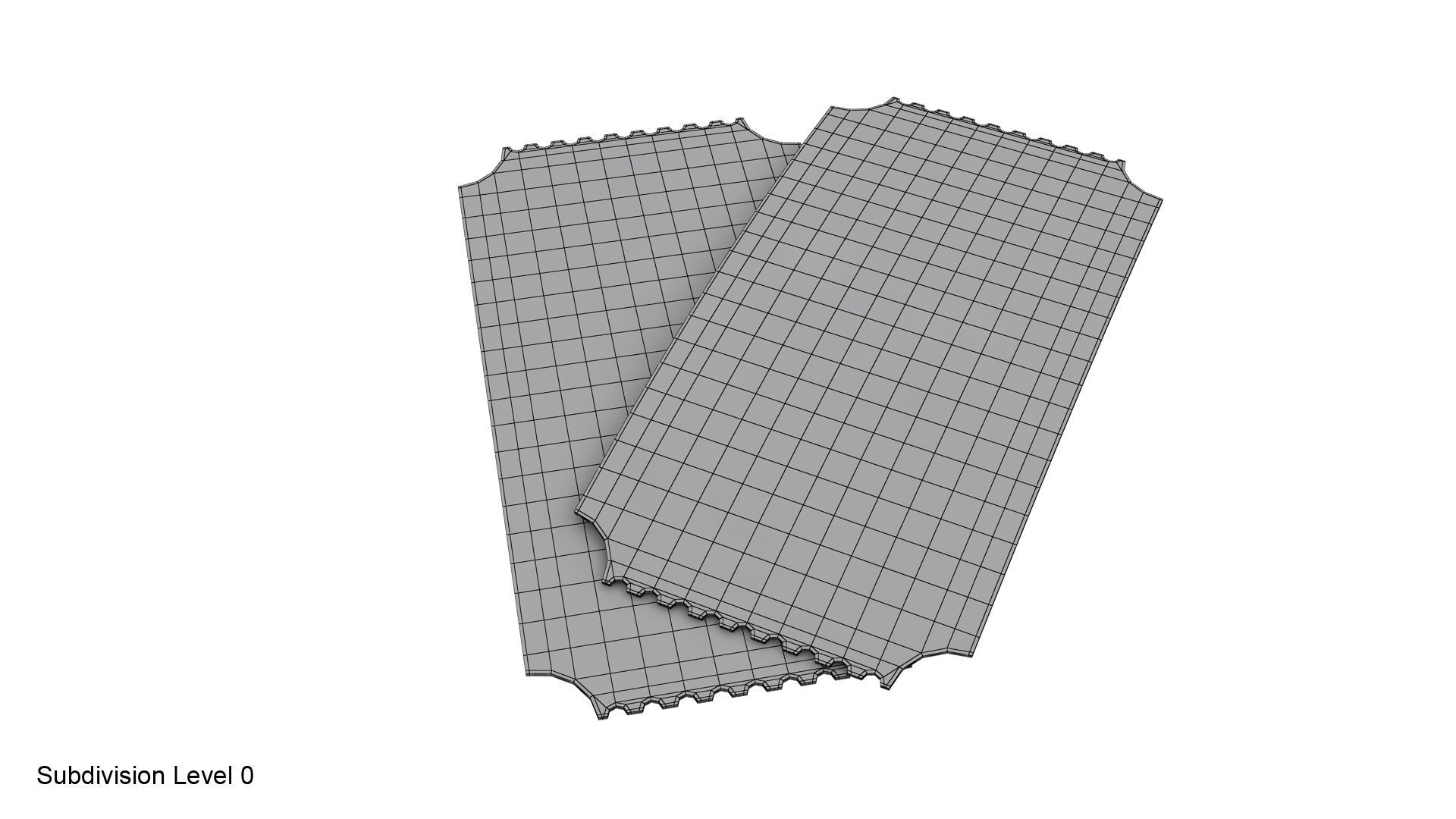 Golden ticket 3D model | CGTrader