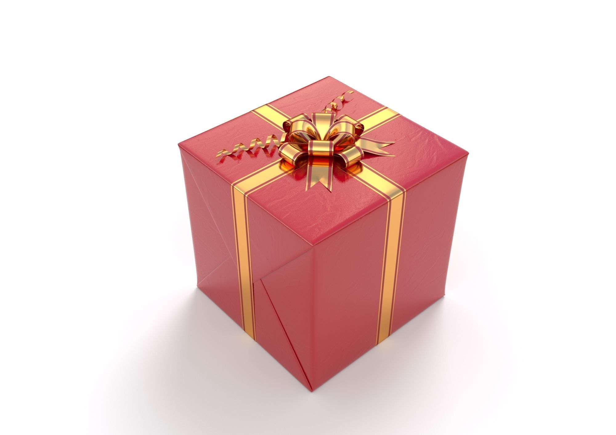 Gift Box 3D model 3D model | CGTrader