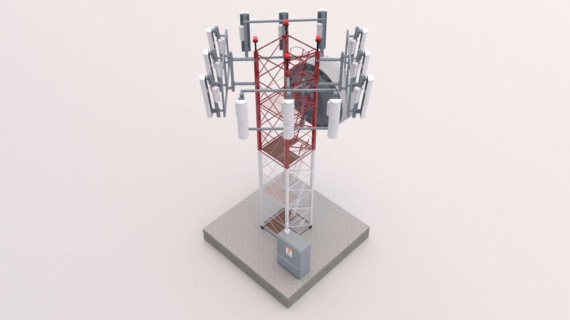 3D model Antenna Tower VR / AR / low-poly | CGTrader