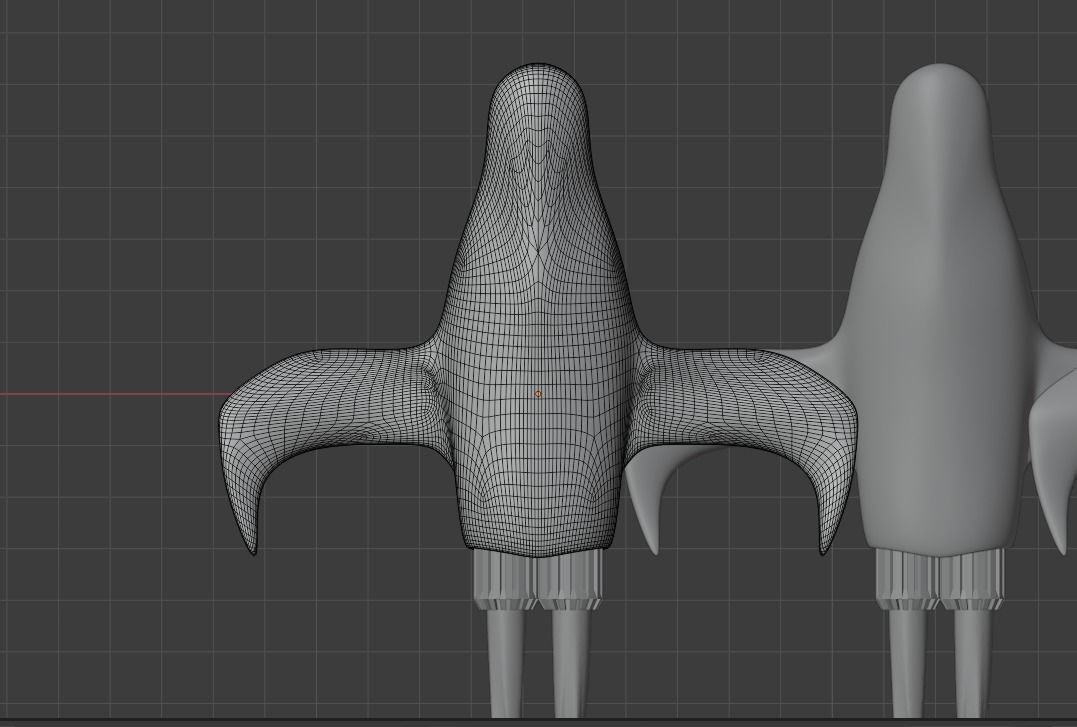 Low Poly Starship Fighter 6 Pack 3D model | CGTrader