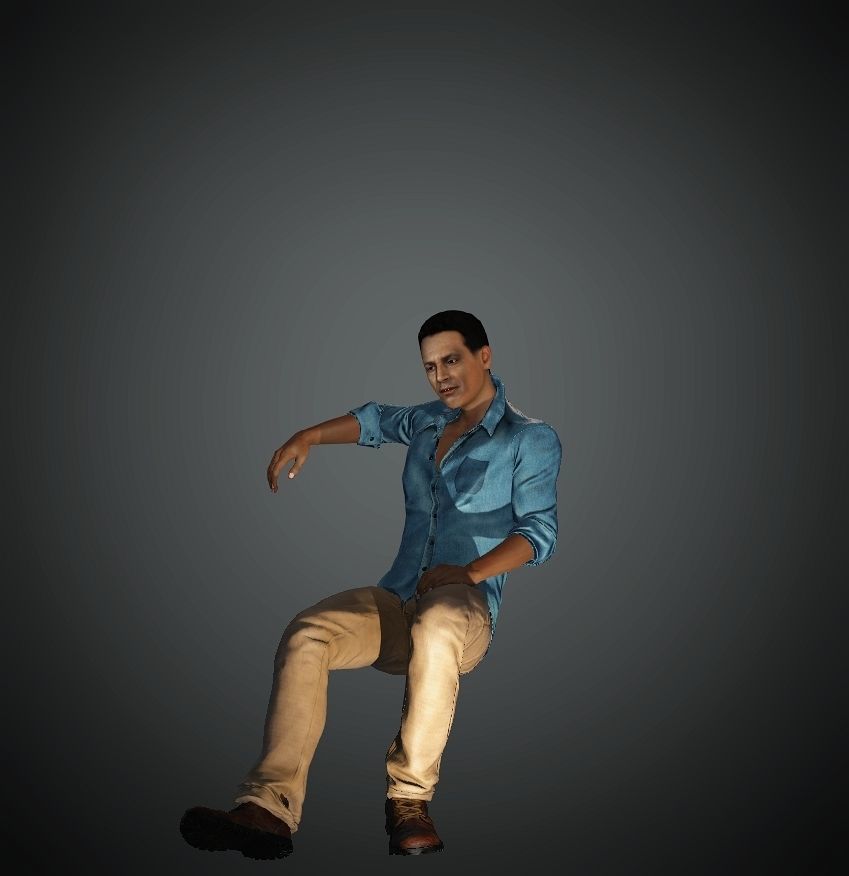 Unity Digital Human HS008 free 3D model animated rigged | CGTrader