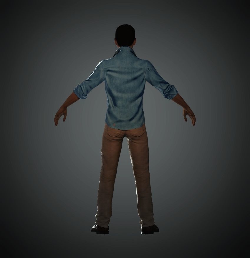 Unity Digital Human HS008 free 3D model animated rigged | CGTrader