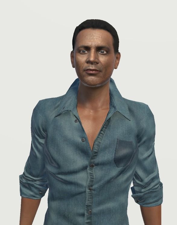 Unity Digital Human HS008 free 3D model animated rigged | CGTrader