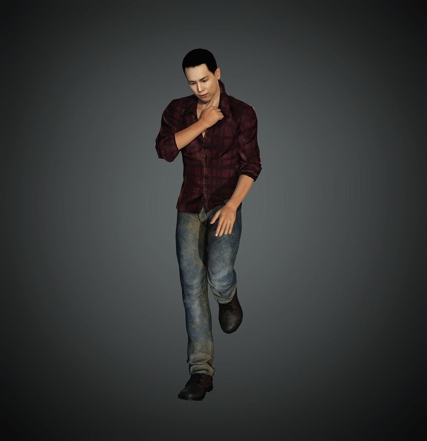 Unity Digital Human HS009 free 3D model animated rigged | CGTrader