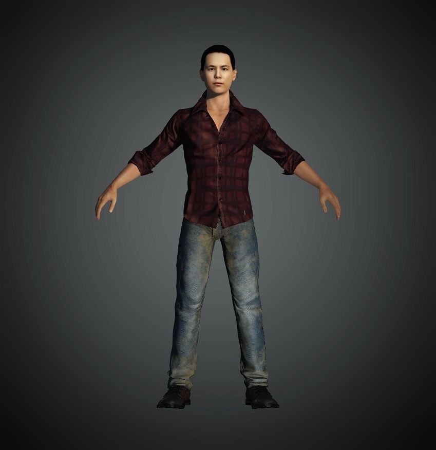 Unity Digital Human HS009 free 3D model animated rigged | CGTrader