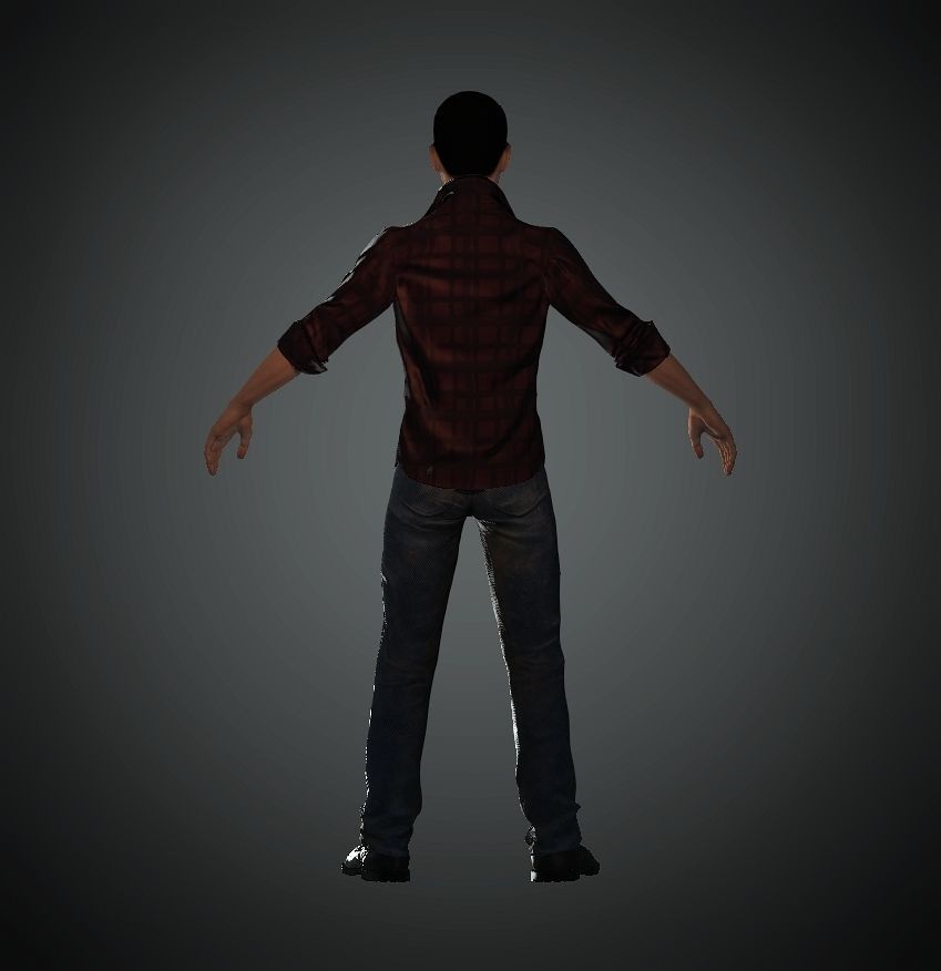 Unity Digital Human HS009 free 3D model animated rigged | CGTrader