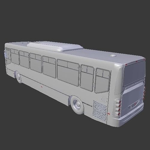 3D model City Bus VR / AR / low-poly | CGTrader