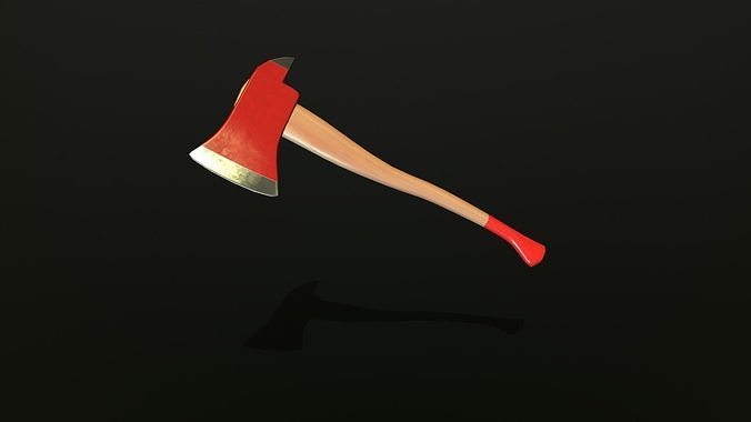 3D model The Fire Axe VR / AR / low-poly | CGTrader