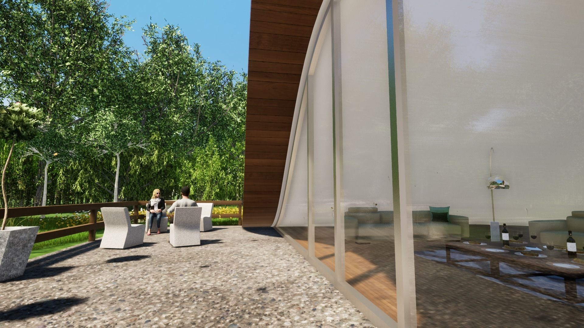 3D model GRASSY HOME VR / AR / low-poly | CGTrader