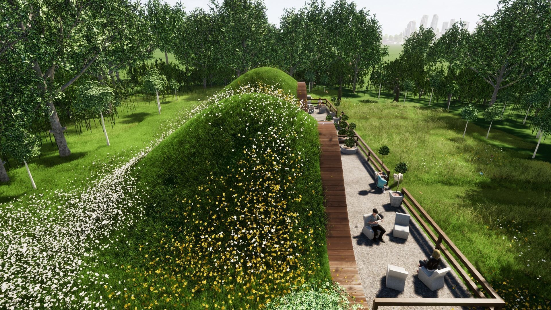 3D model GRASSY HOME VR / AR / low-poly | CGTrader