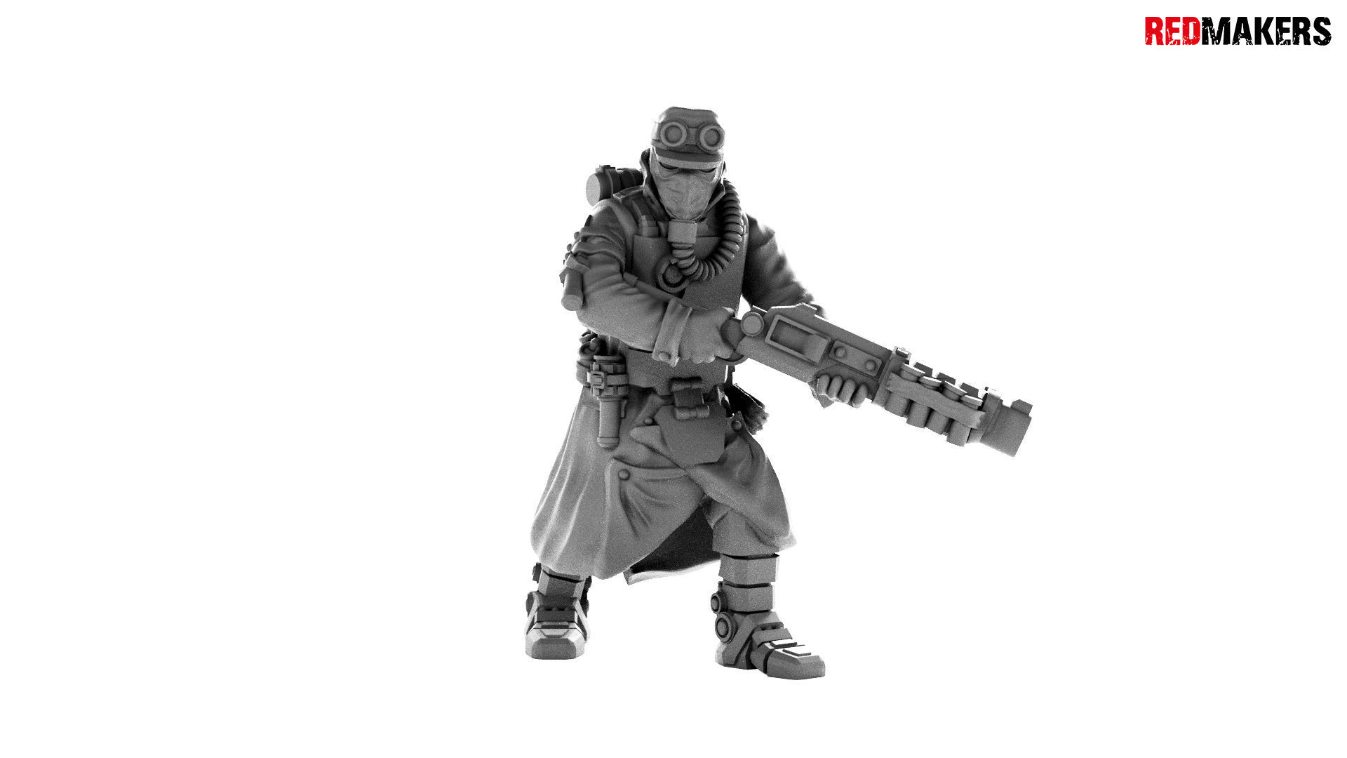 Death Squad Engineers of the Imperial Force 3D model 3D printable ...