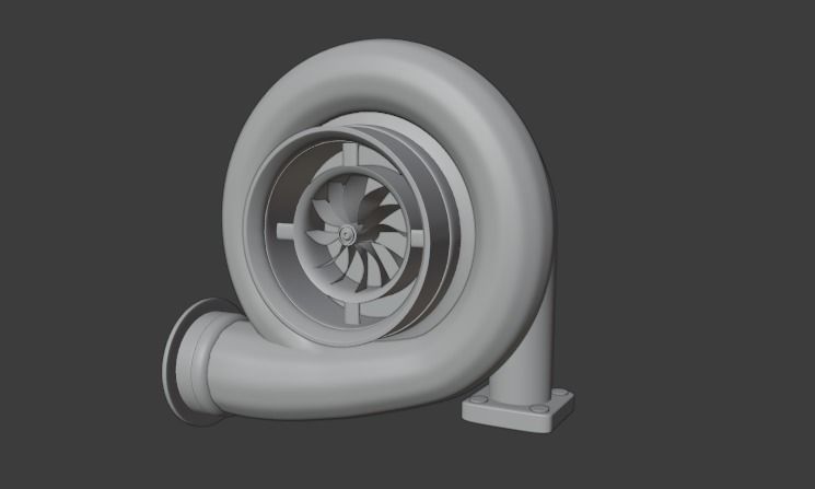 3D model Turbo Charger for Car Tunning VR / AR / low-poly | CGTrader