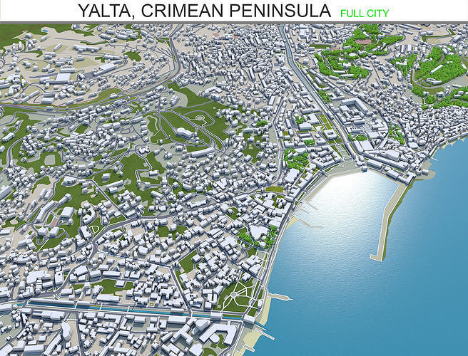 Yalta Map
