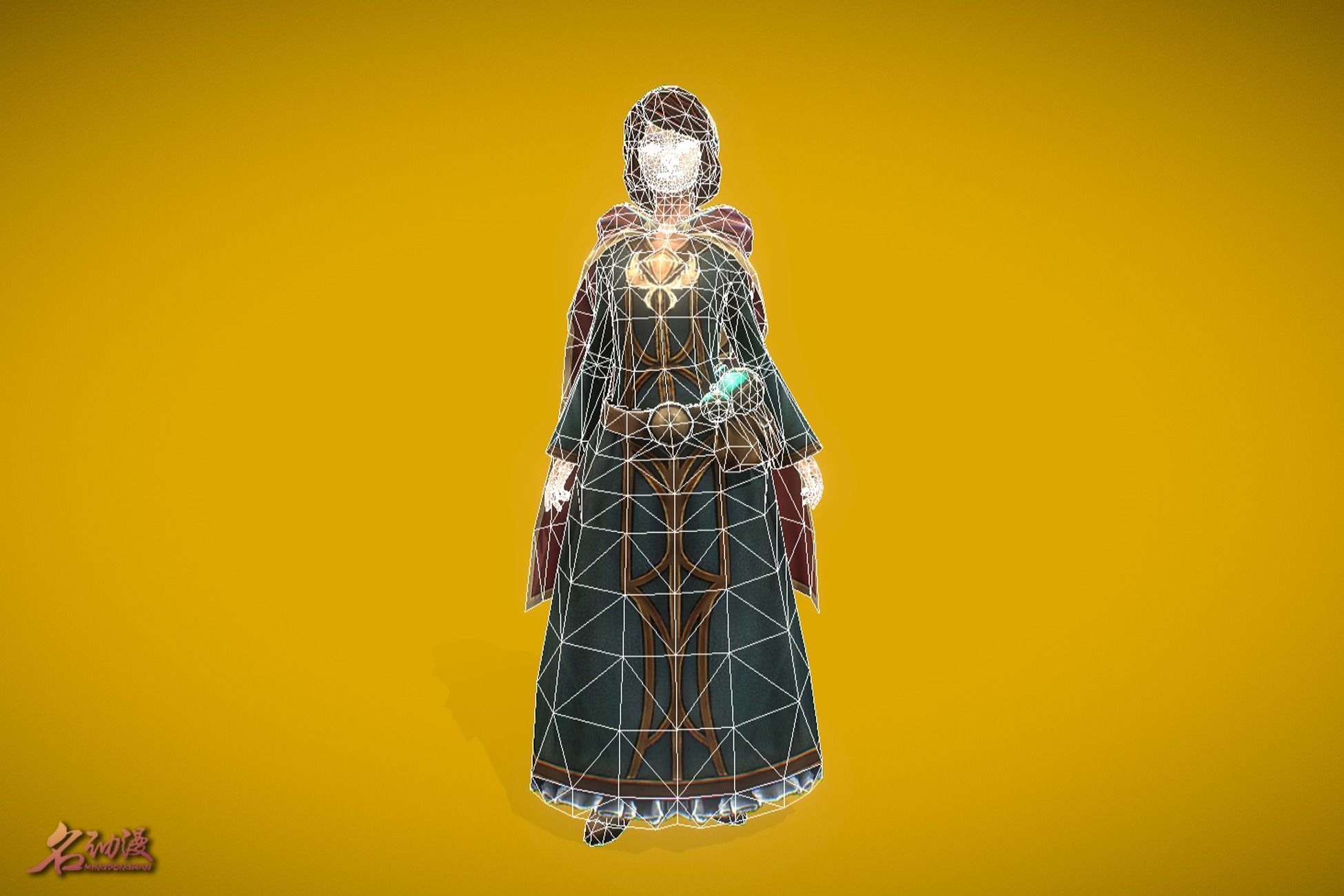 3D model RPG Cleric VR / AR / low-poly | CGTrader