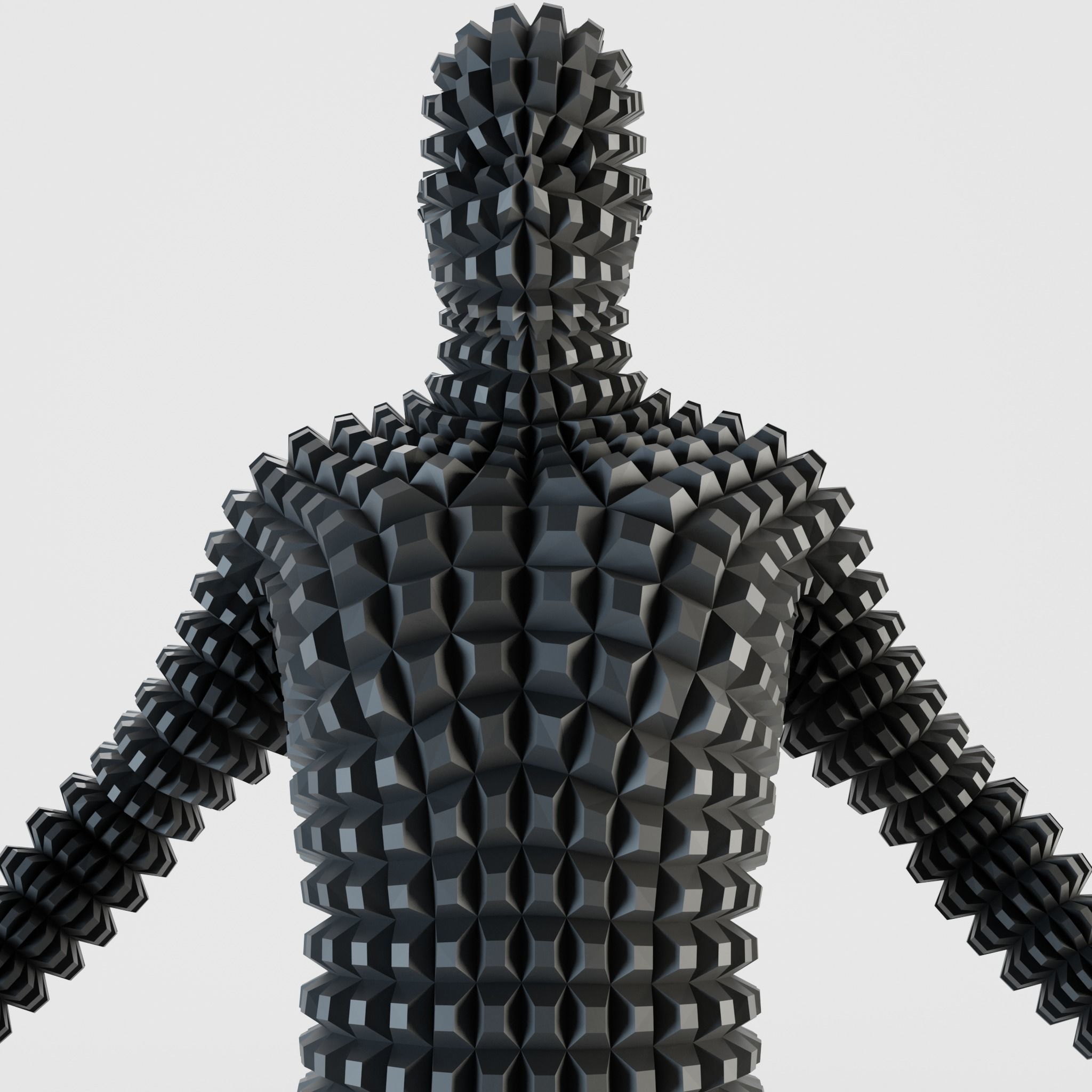Human Abstract Shape 3D model | CGTrader