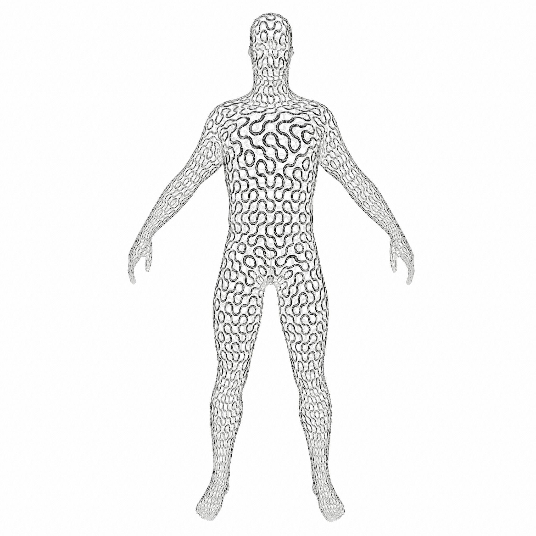 Human Abstract Shape 3D model | CGTrader