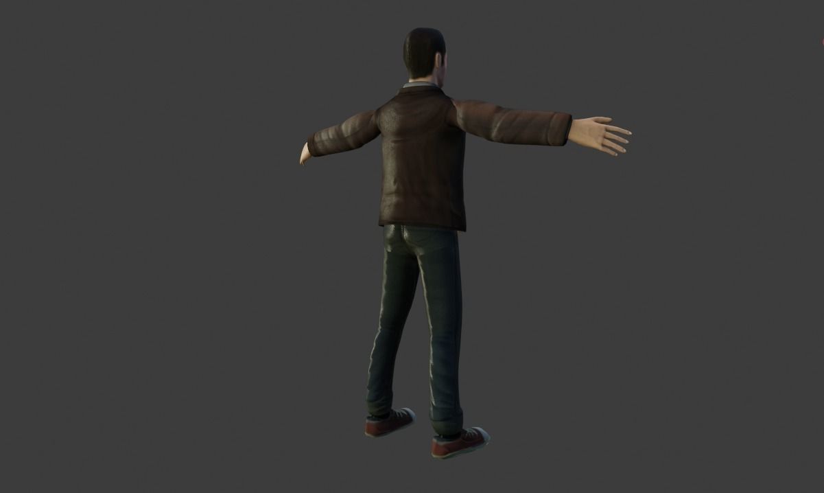 Rigged Man 3D model rigged | CGTrader