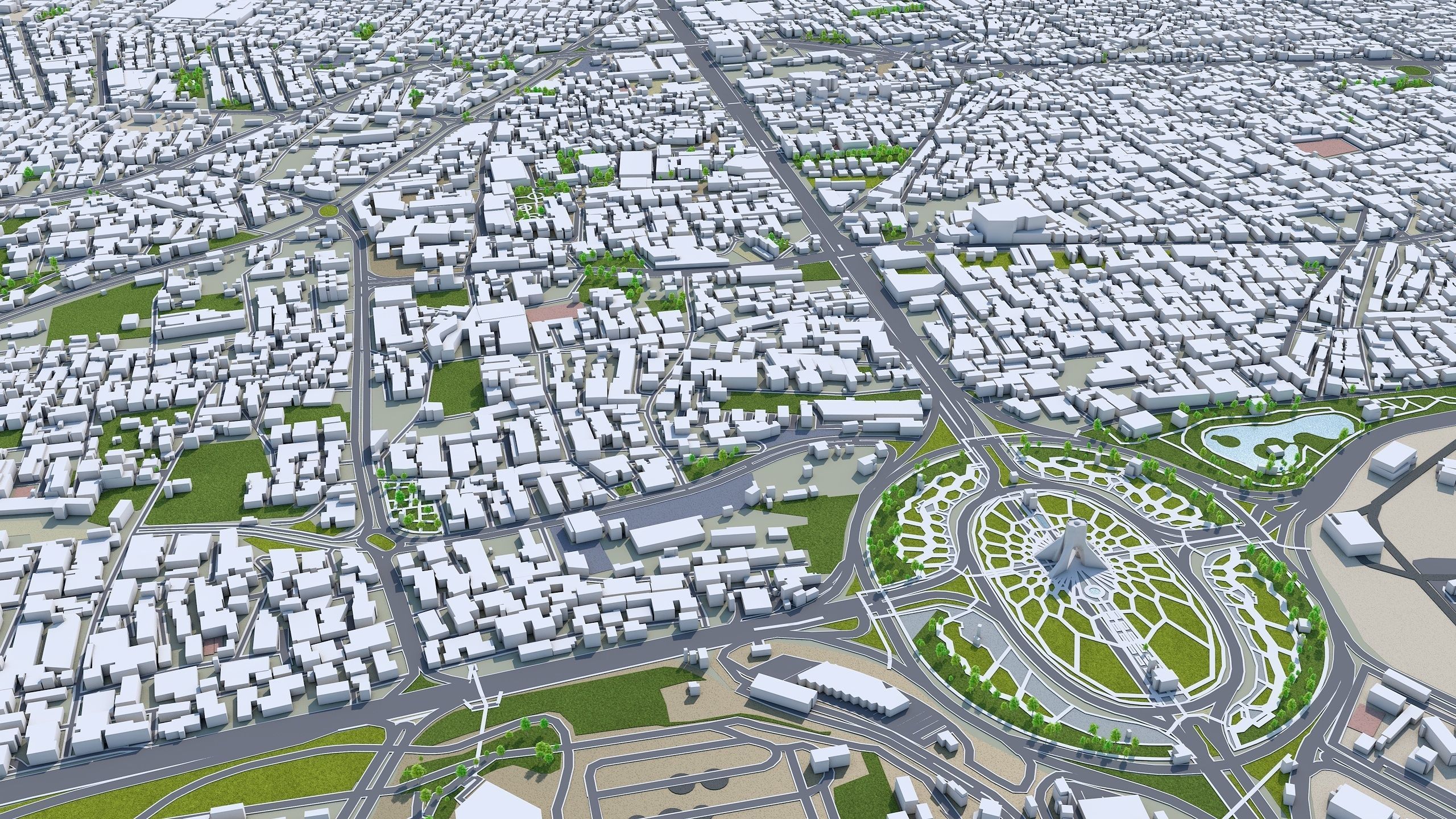 3D model Tehran City Iran VR / AR / low-poly | CGTrader