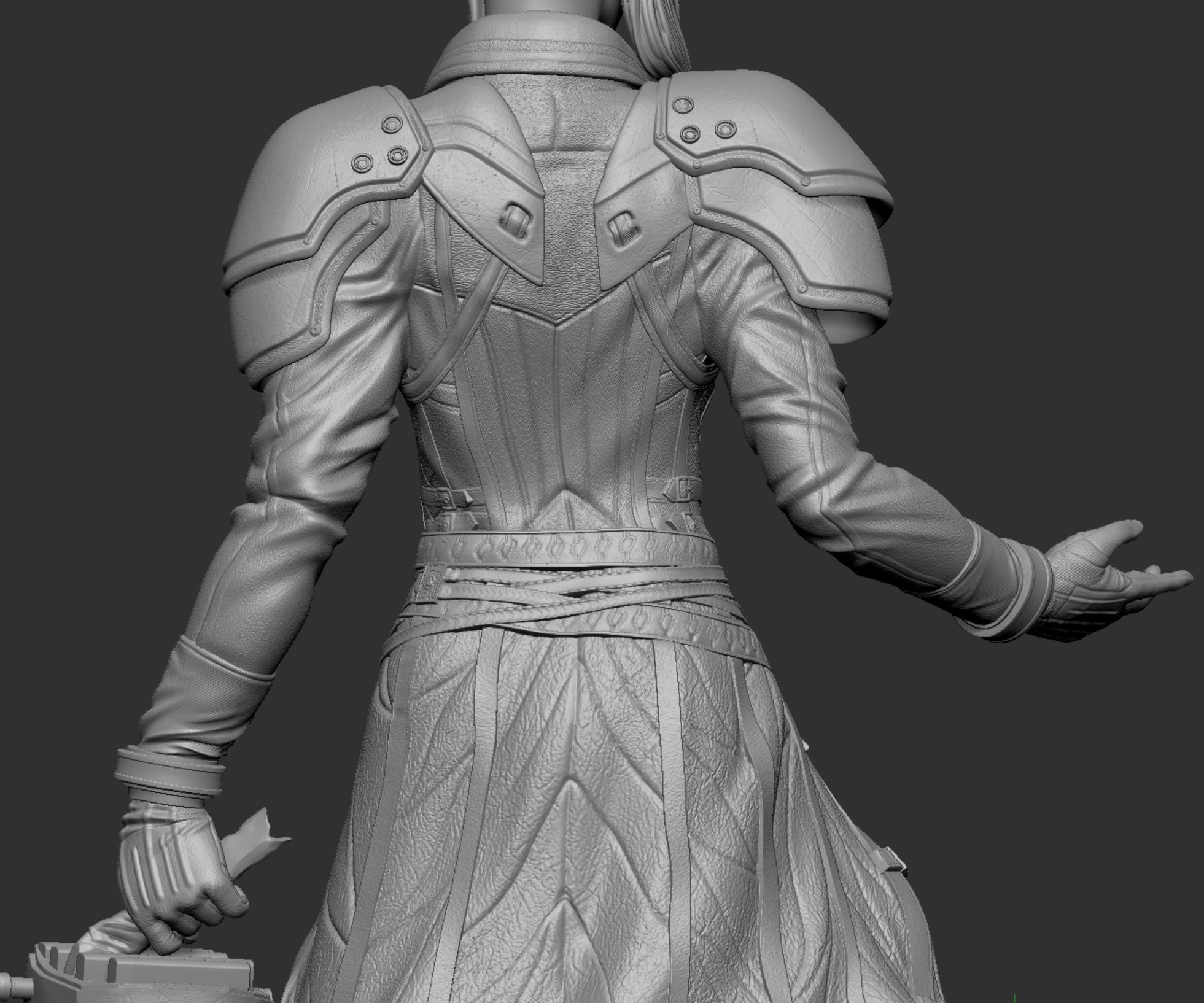 Sephiroth Final Fantasy VII REMAKE HIDEF KEYED 3D model 3D printable ...