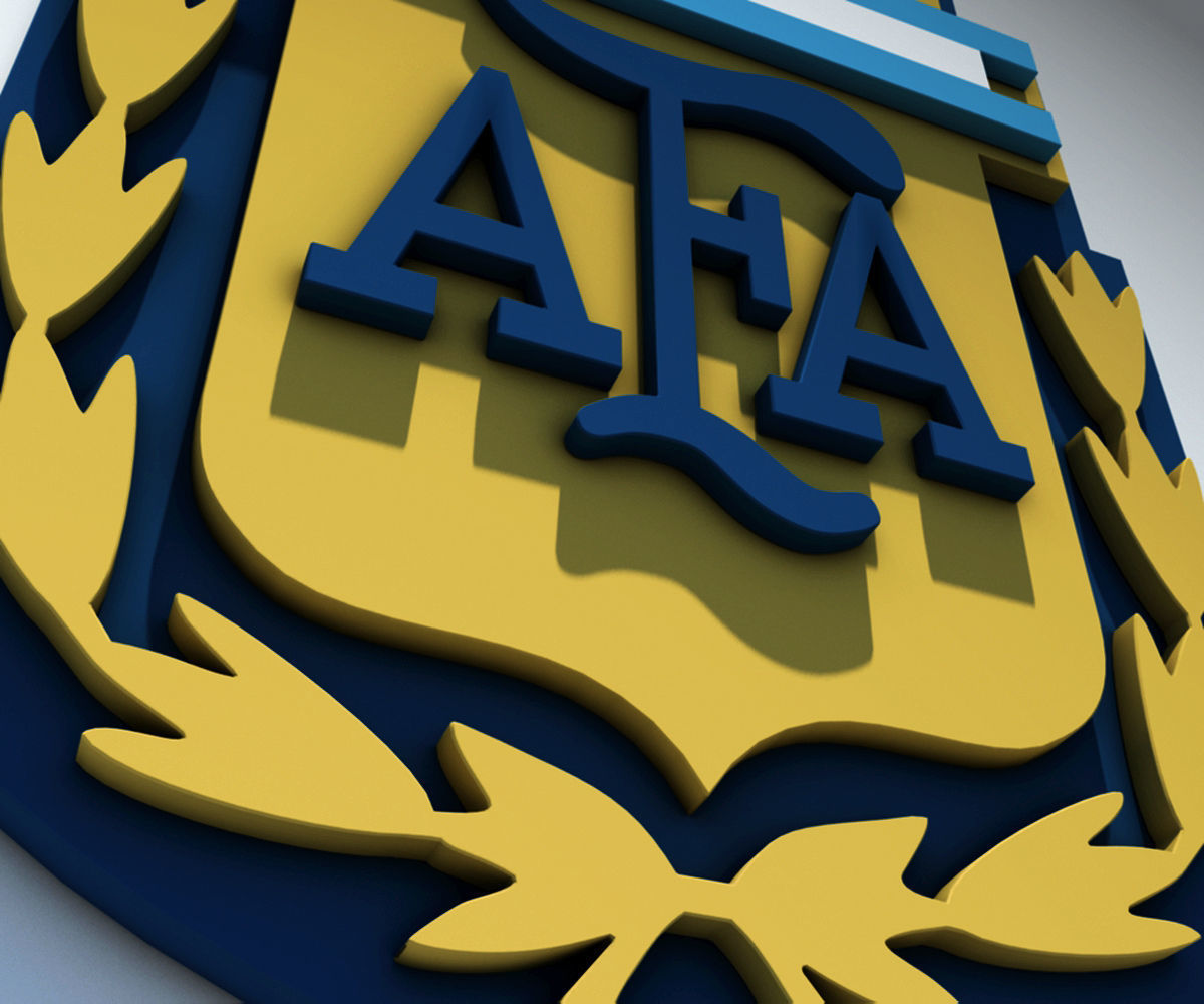 Argentina Football Crest 3D model | CGTrader