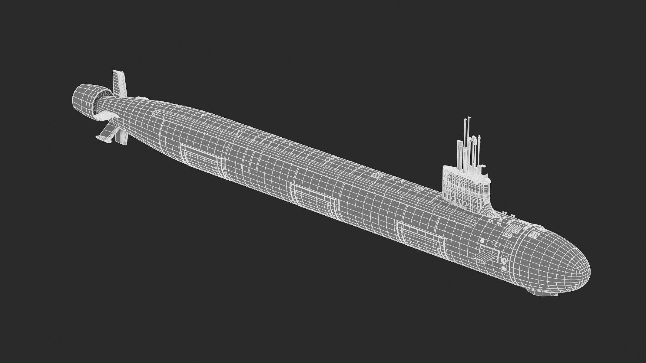 US Submarine Virginia SSN-774 3D model | CGTrader
