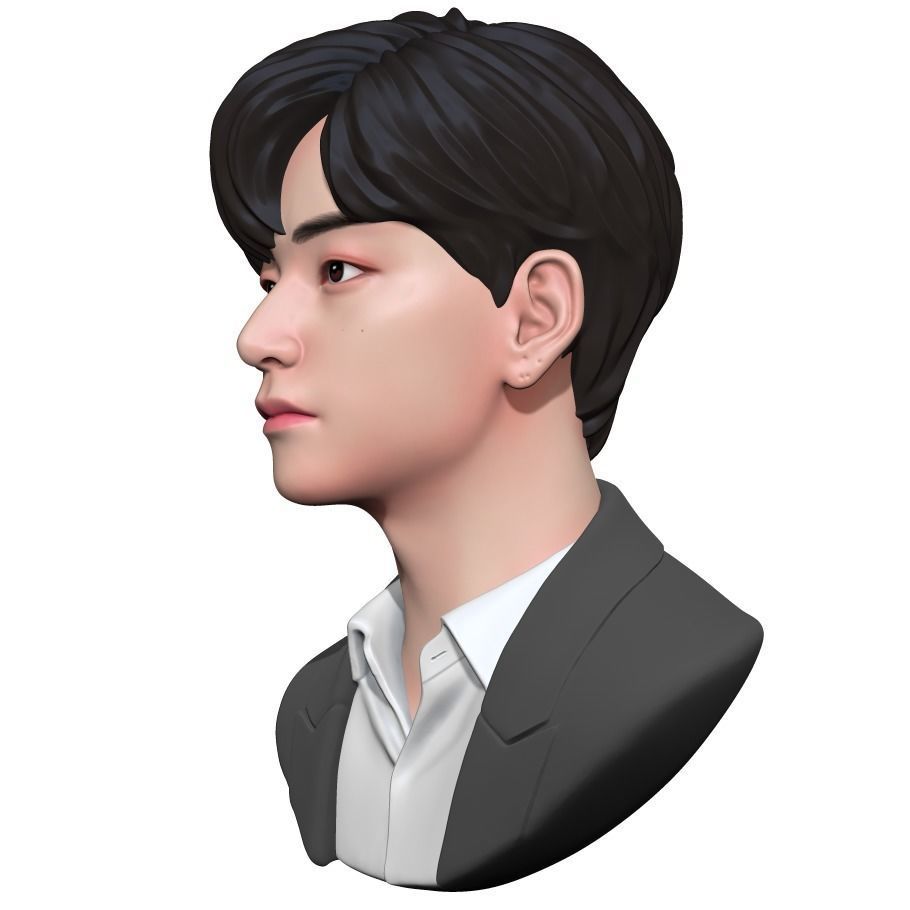 BTS sculpture set 3D model 3D printable | CGTrader