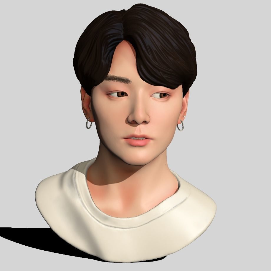 BTS sculpture set 3D model 3D printable | CGTrader