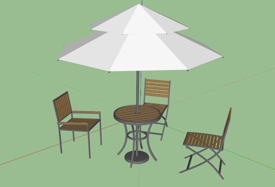 The parasol free 3D model | CGTrader