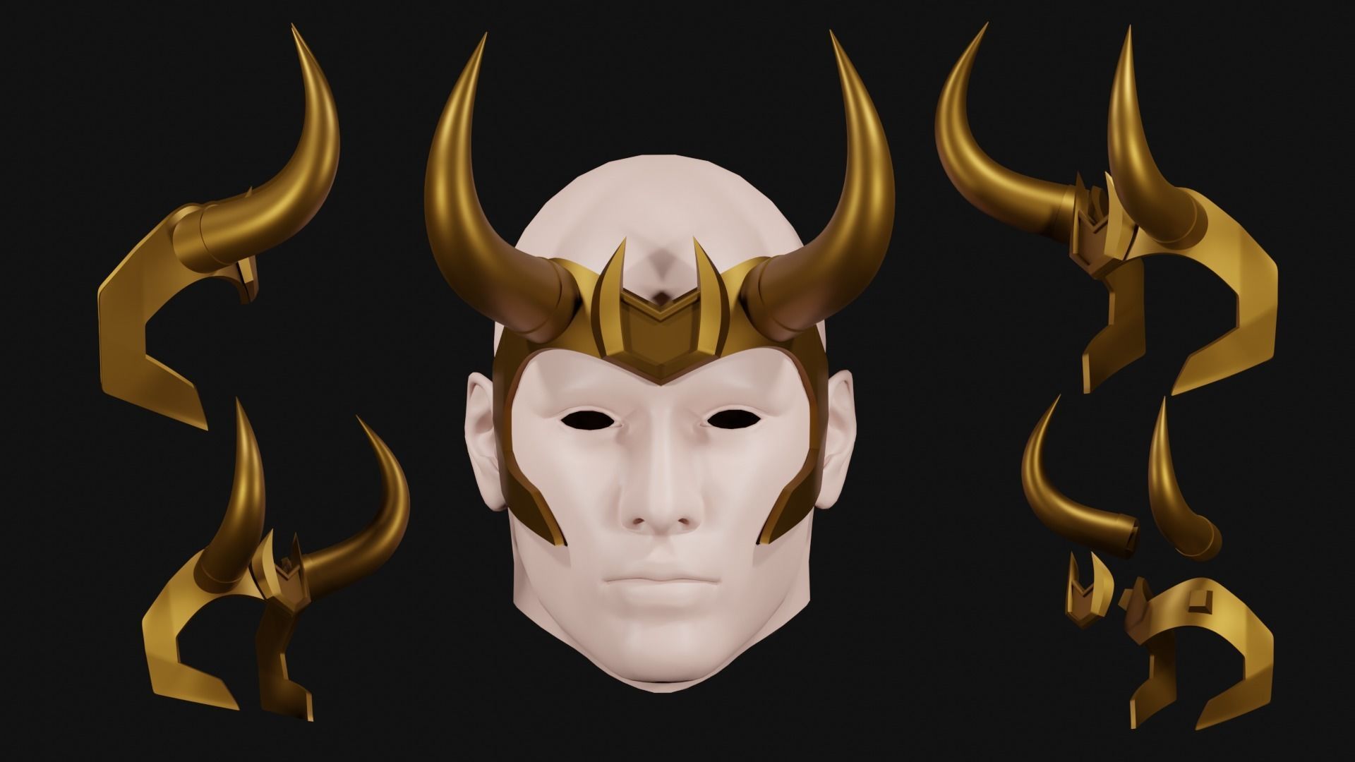 Crown Loki series version 3D model 3D printable | CGTrader
