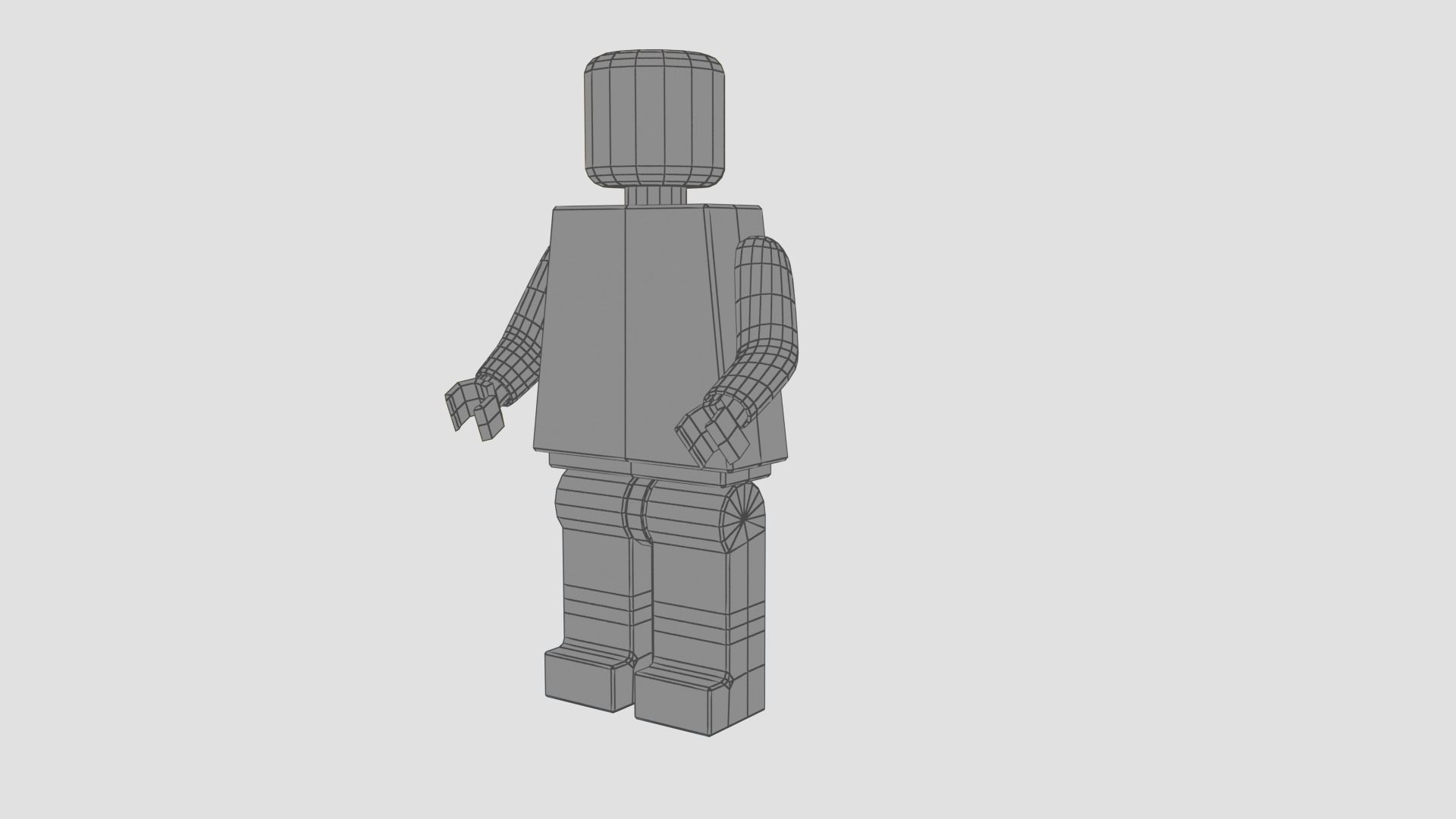 Lego Figure free VR / AR / low-poly 3D model | CGTrader