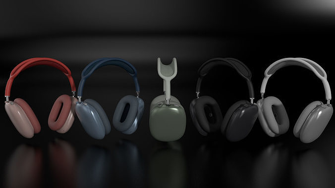 AirPods Max 3D model | CGTrader