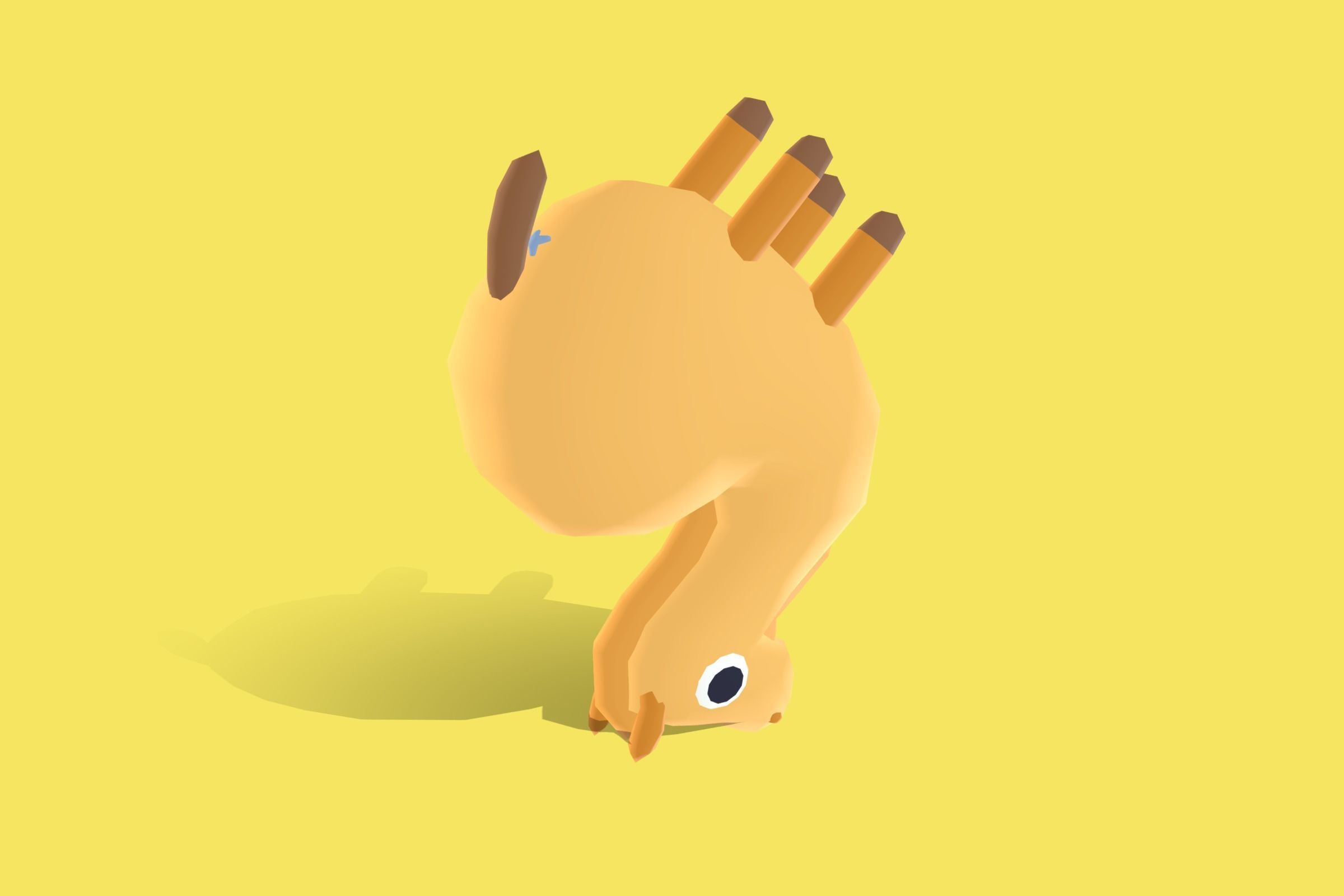 3D model Hump the Camel - Quirky Series VR / AR / low-poly | CGTrader