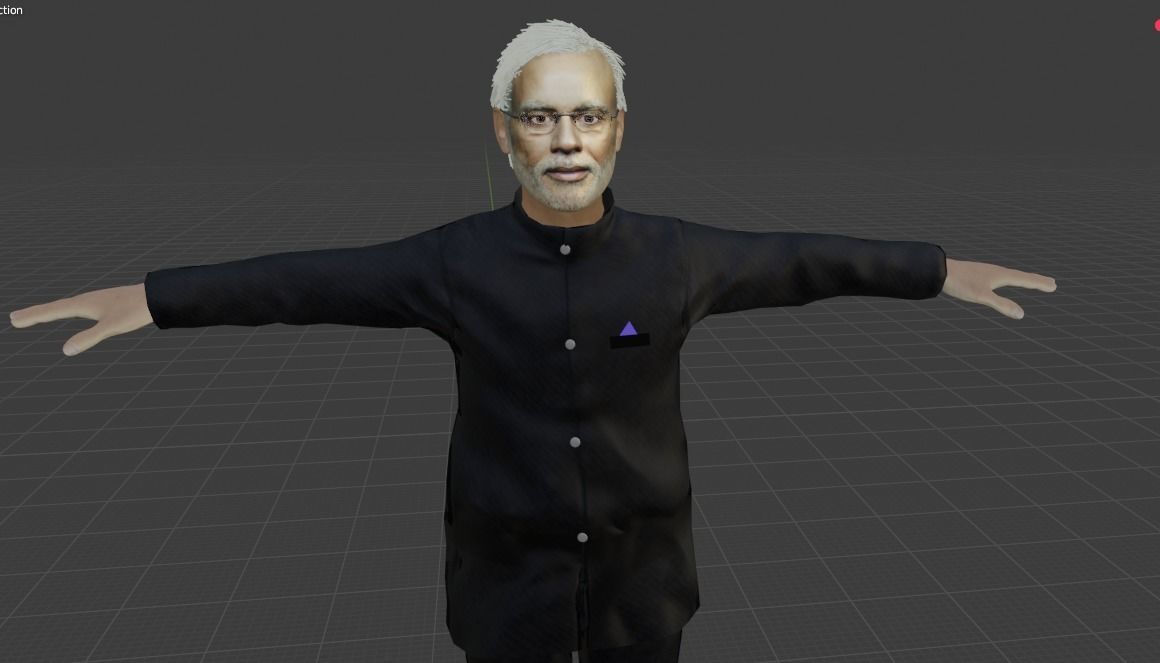 3D model Narendra Modi 3D model VR / AR / low-poly | CGTrader