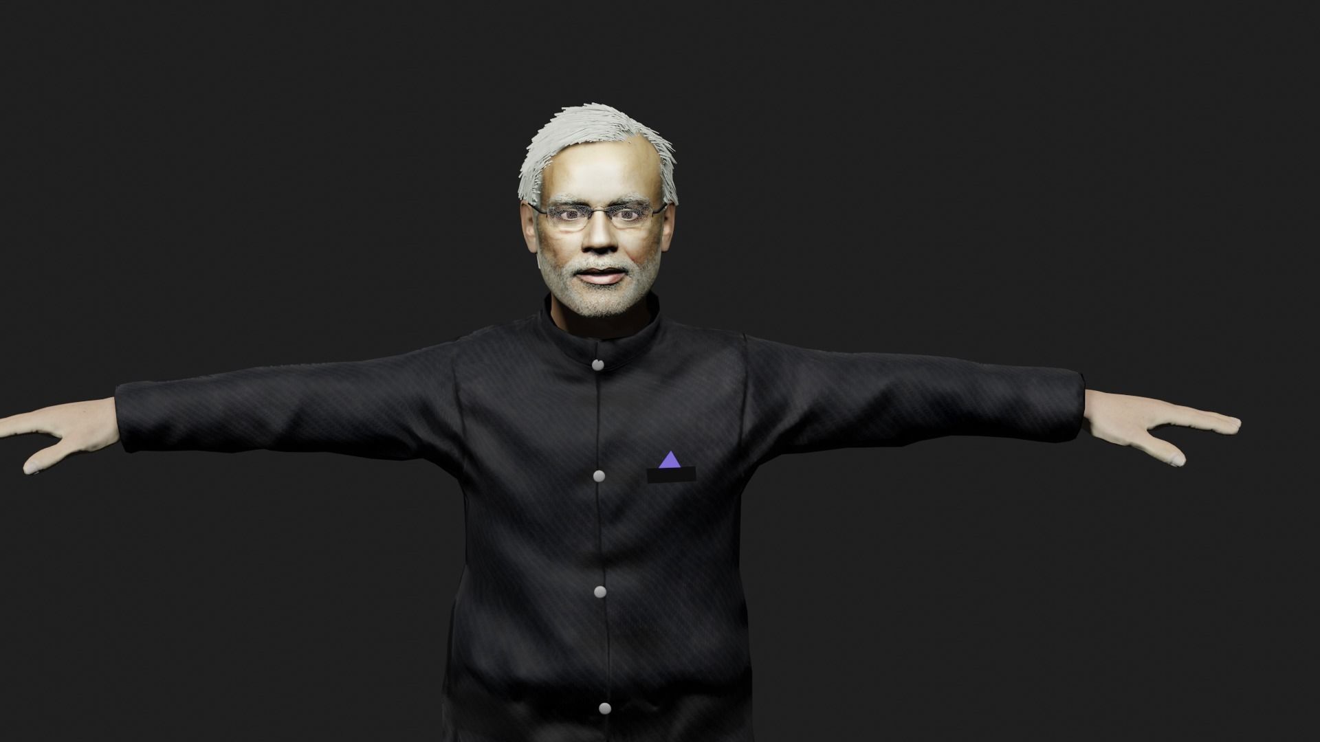 3D model Narendra Modi 3D model VR / AR / low-poly | CGTrader