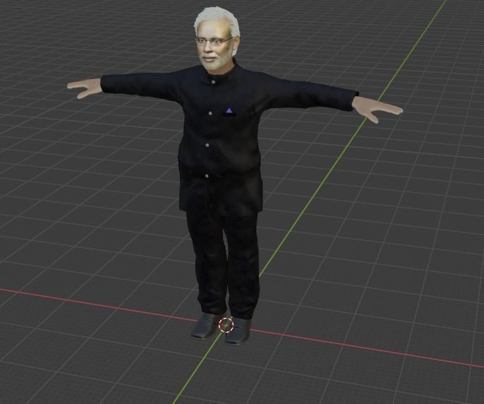 3D model Narendra Modi 3D model VR / AR / low-poly | CGTrader