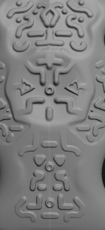 3D model Aztec Tower Shield VR / AR / low-poly | CGTrader