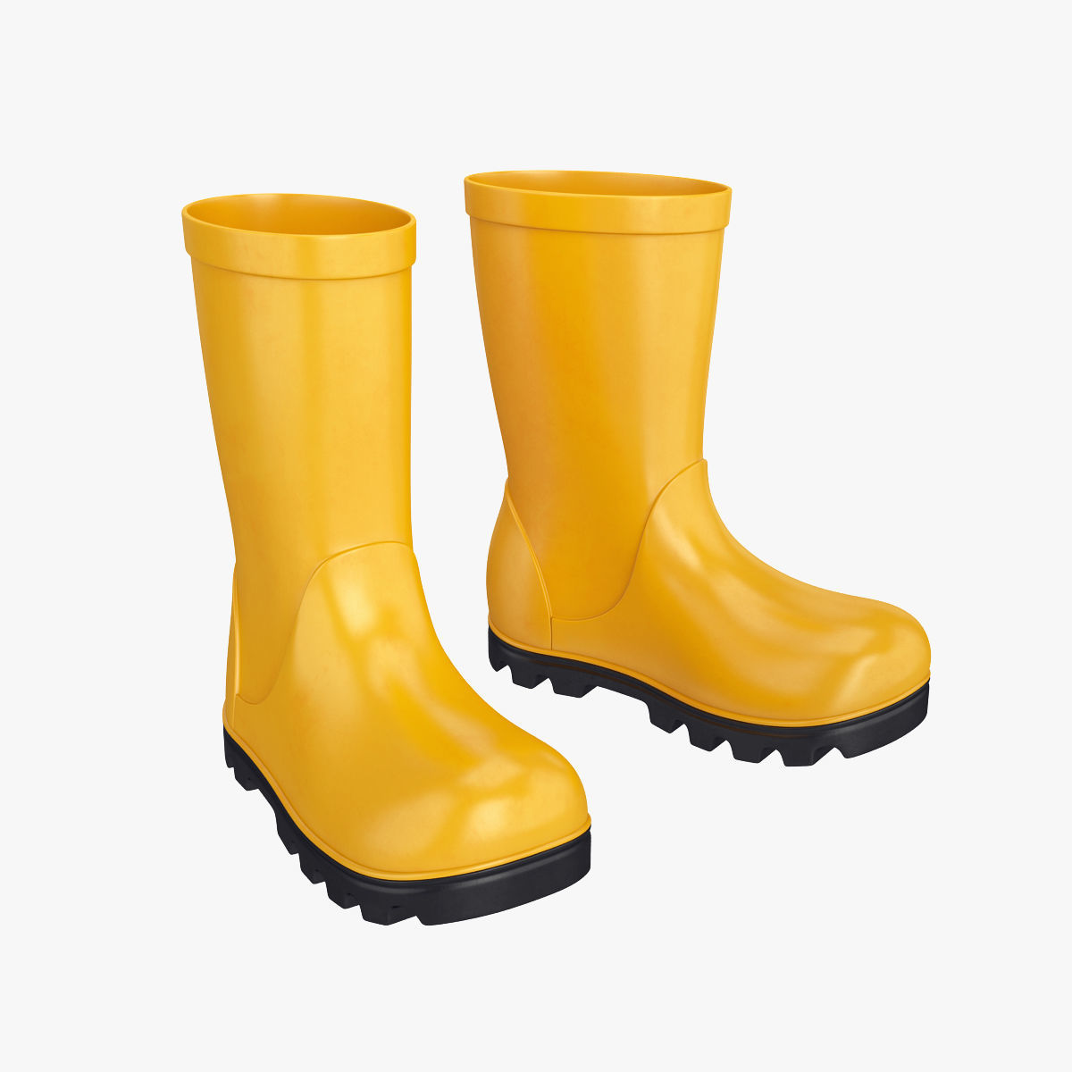 Rubber boots 3D model | CGTrader