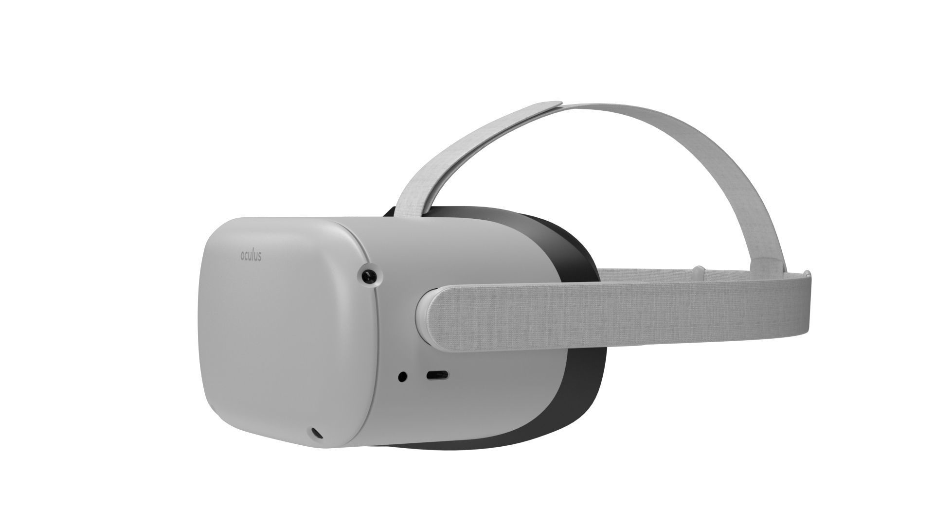 Oculus Quest 2 with Controllers 3D model | CGTrader