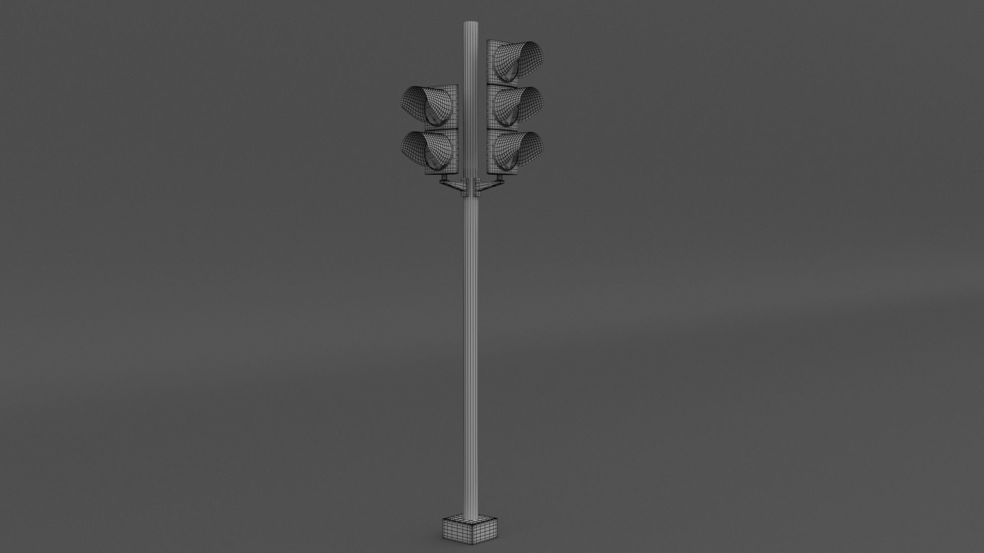 3D model Traffic Light LED 1 VR / AR / low-poly | CGTrader