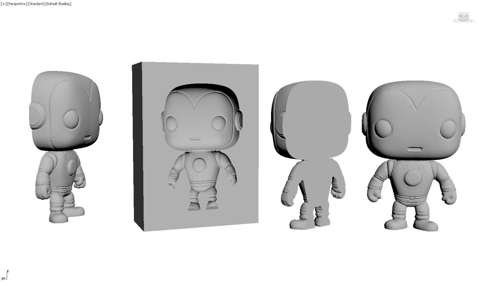 Funko pop Printable and Molding Toy 3D model | CGTrader