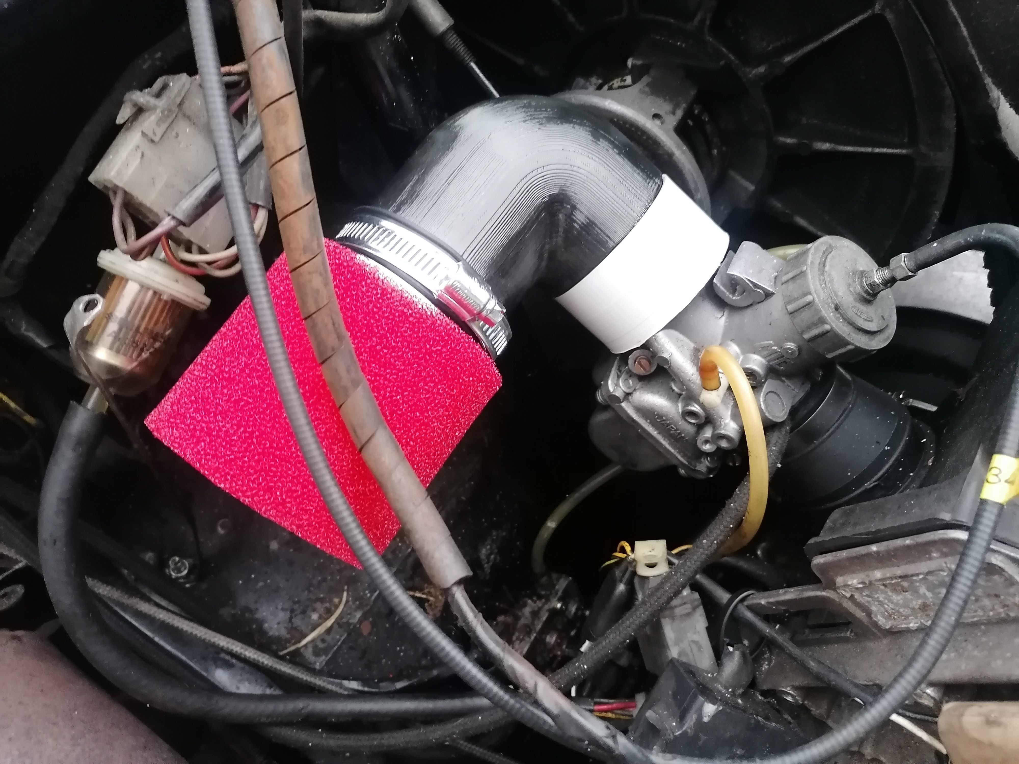 60mm carburetor intake manifold 90 degrees 3D model 3D printable | CGTrader