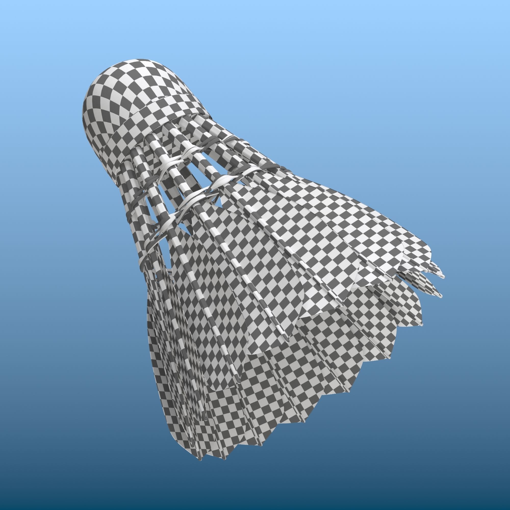 Shuttlecock badminton 3D model | CGTrader