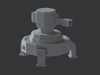 3D model Three Gun Turrets VR / AR / low-poly | CGTrader