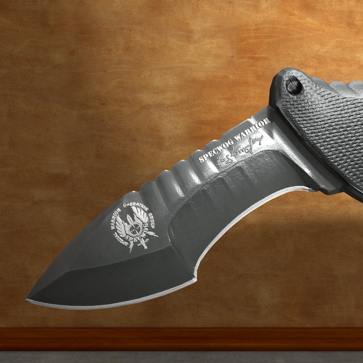 Modern Military Knife 3D model | CGTrader