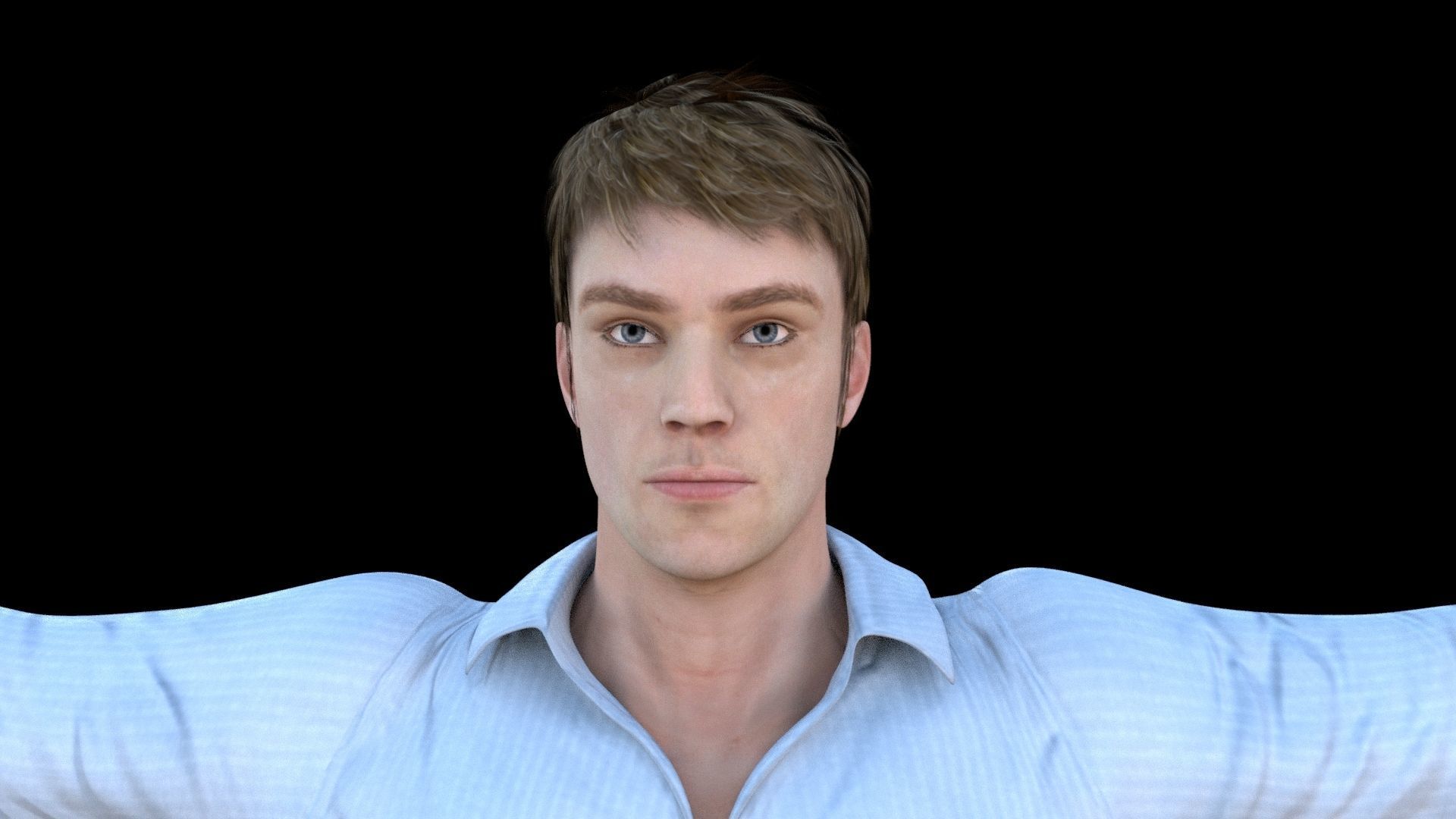 3D model Human game ready rigged VR / AR / low-poly | CGTrader